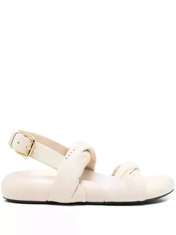 Marni Bubble Slingback Sandals - Neutrals
