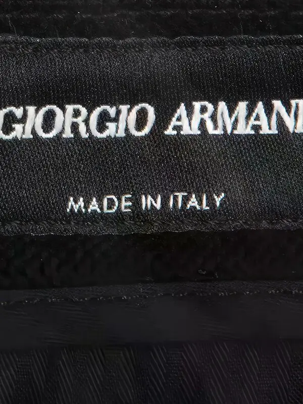Giorgio Armani Chevron Velvet Trousers