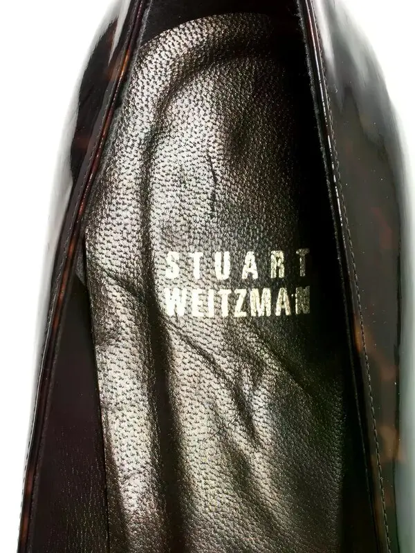 STUART WEITZMAN 100mm Tortoiseshell Open-toe Sandals