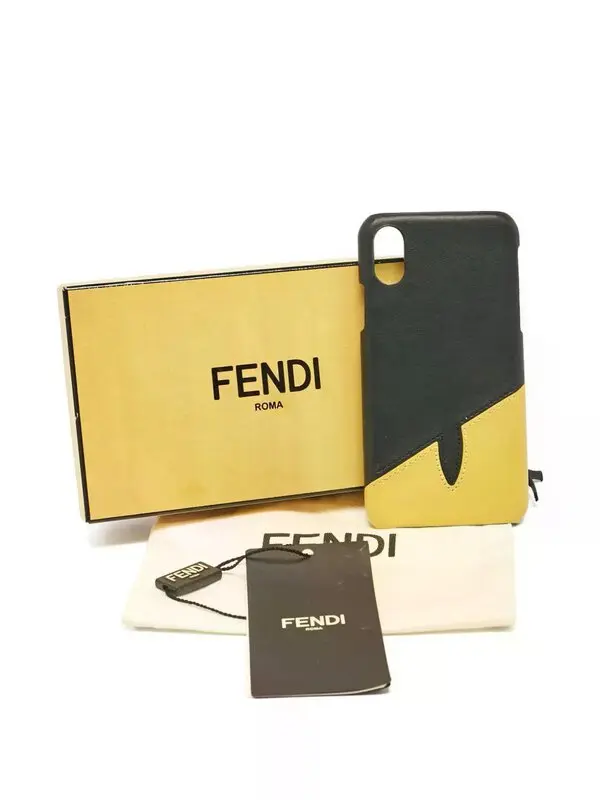 Fendi Leather Iphone X Phone Case