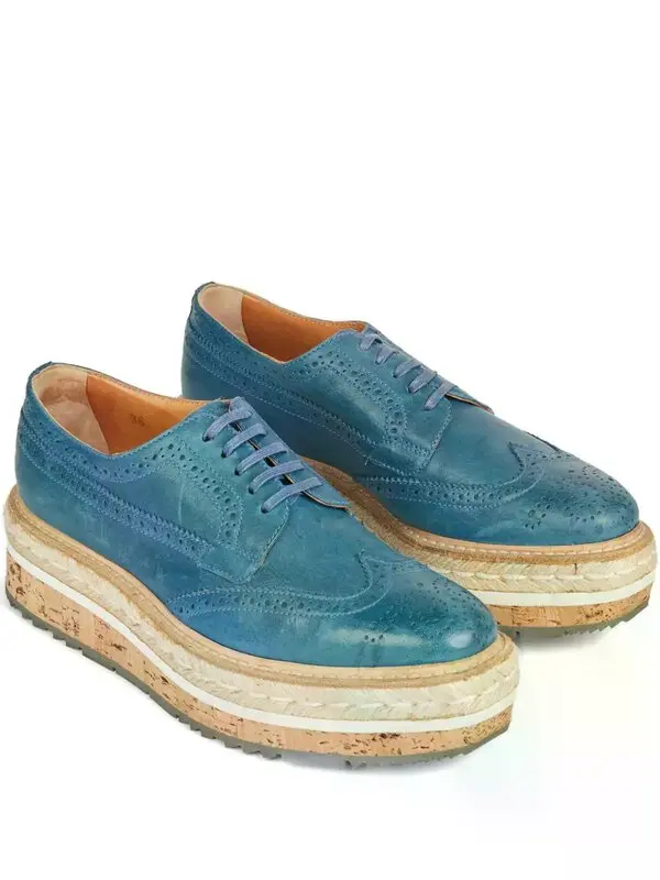 Prada 2010 Leather Espadrilles