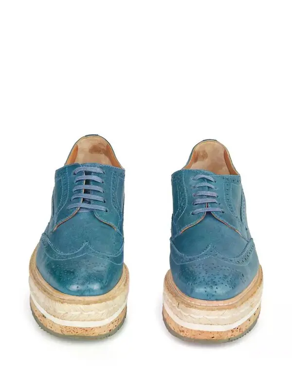 Prada 2010 Leather Espadrilles
