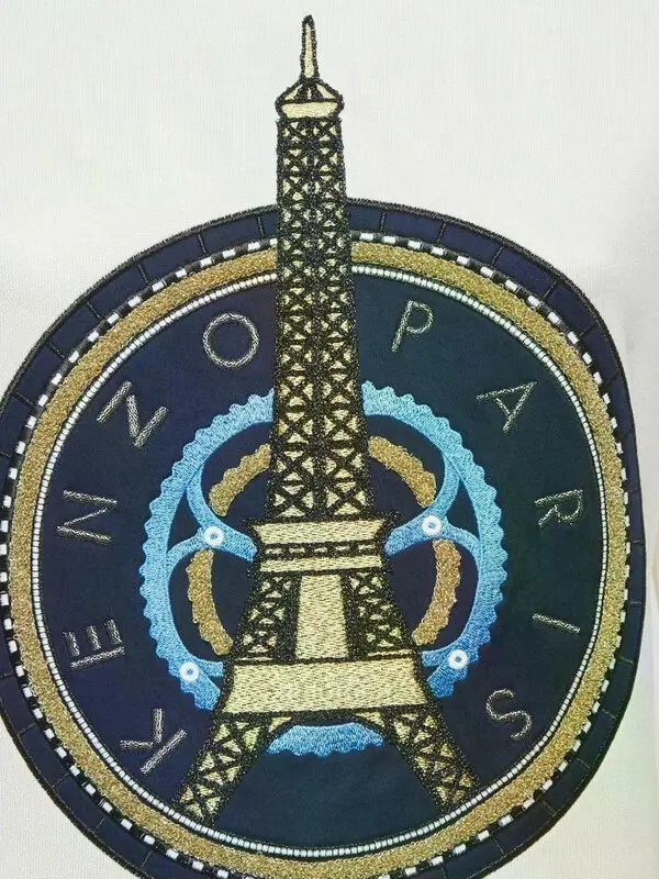 Kenzo Eiffel Tower Printed Sweatshirt