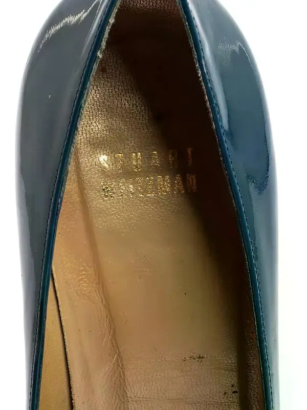 STUART WEITZMAN 100mm Leather Heeled Pumps