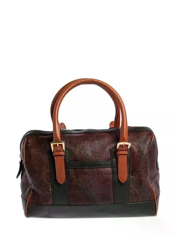 Etro Paisley-print Leather Handbag