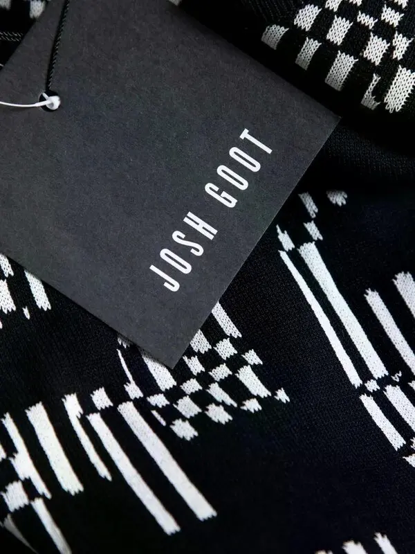 Josh Goot Patterned Sweater Dress