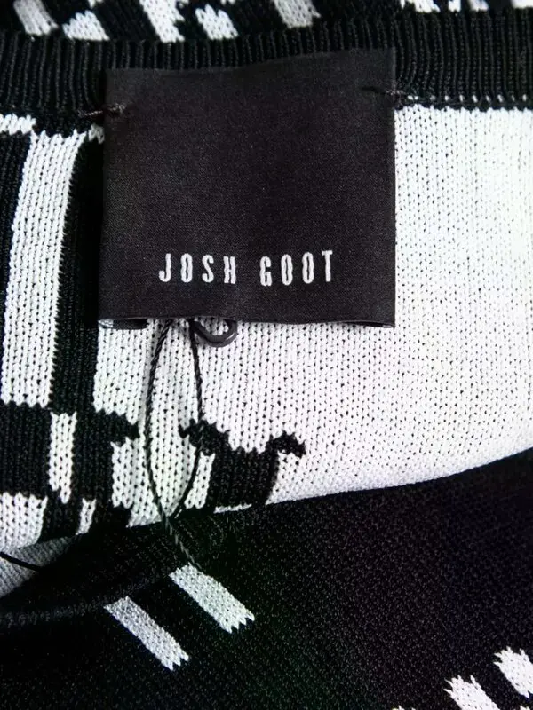 Josh Goot Patterned Sweater Dress