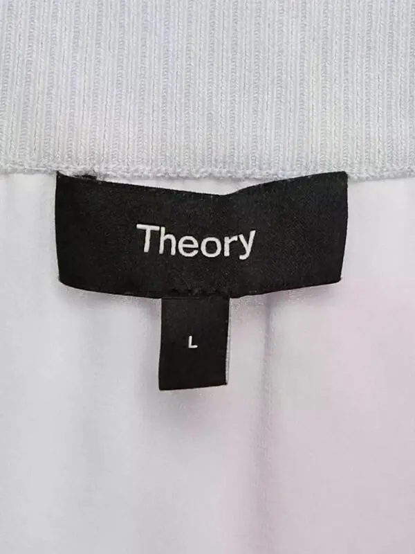 Theory Ribbed-waistband A-line Skirt