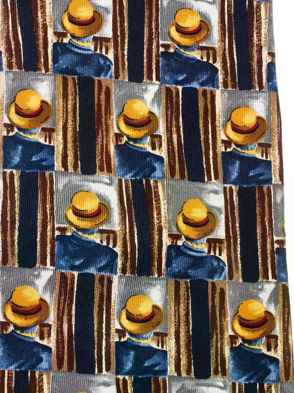 Dunhill Patterned Silk Tie