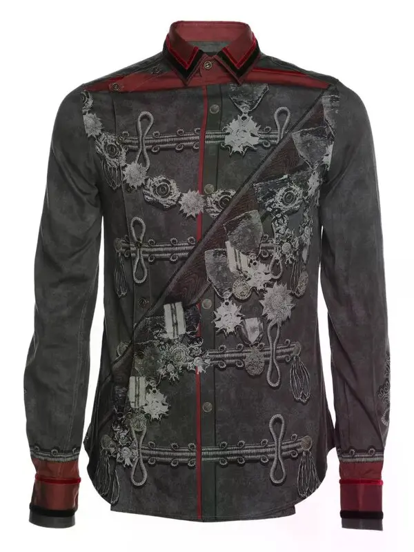 Dolce & Gabbana Pre-owned Printed Cotton Shirt