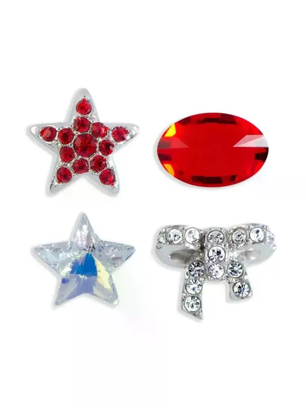 SWAROVSKI Crystal-embellished Treasure Set Of Four - White