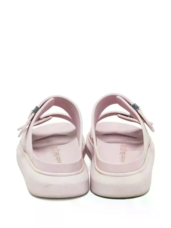 Alexander McQueen Hybrid Platform Slides - Pink