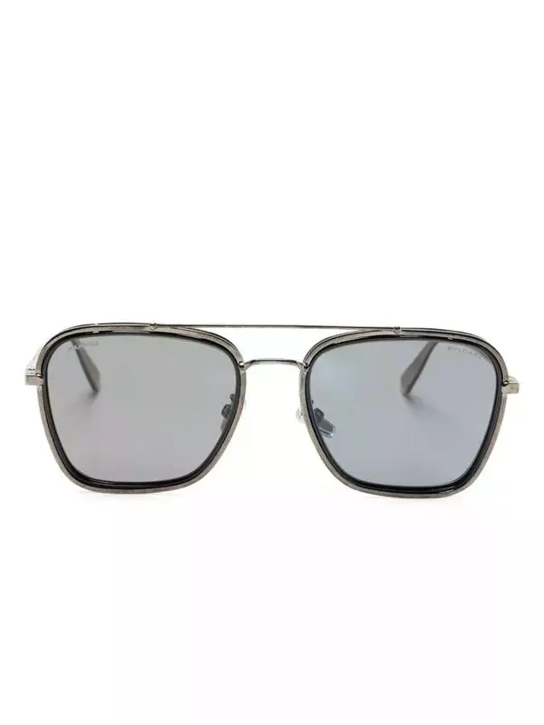BVLGARI Pilot Frame Sunglasses - Silver