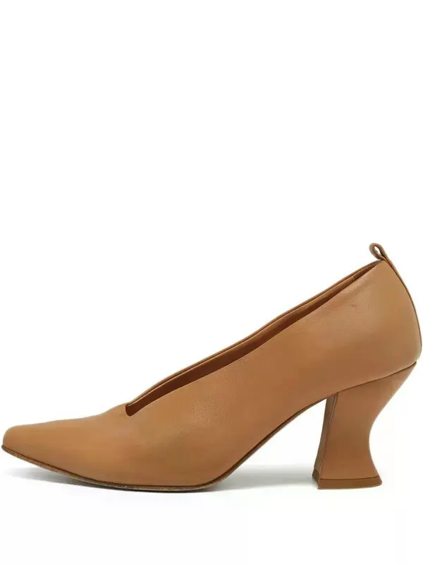 Bottega Veneta 80mm Leather Pumps