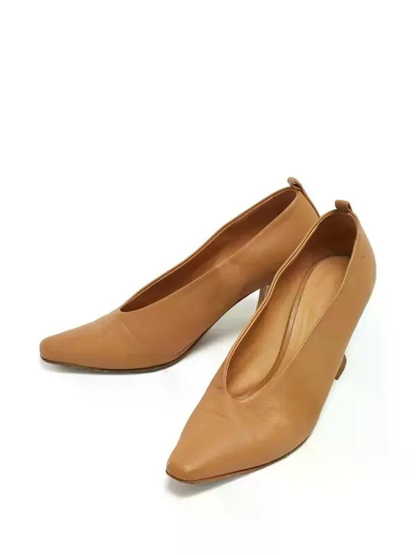 Bottega Veneta 80mm Leather Pumps