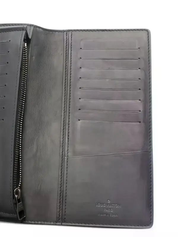 LOUIS VUITTON 2019 Damier Infini Bi-fold Long Wallet - Black