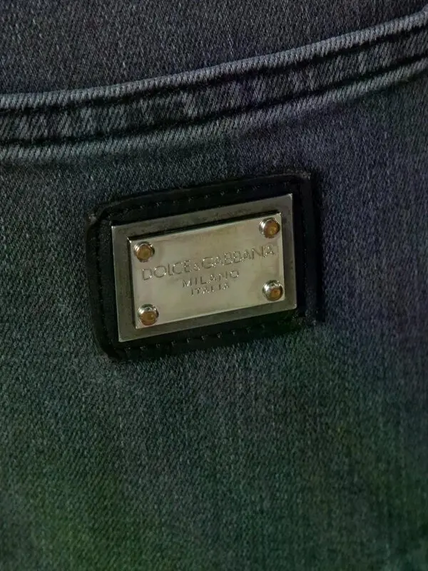 Dolce & Gabbana Faded Slim Jeans
