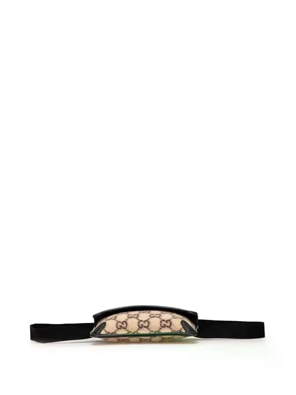 Gucci Gg Wool Slim Belt Bag - Brown