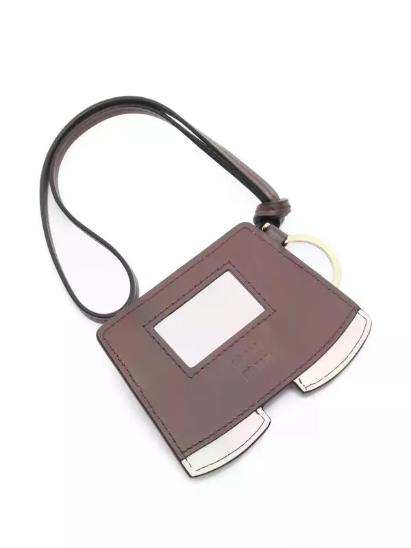 Miu Miu Leather Keyring