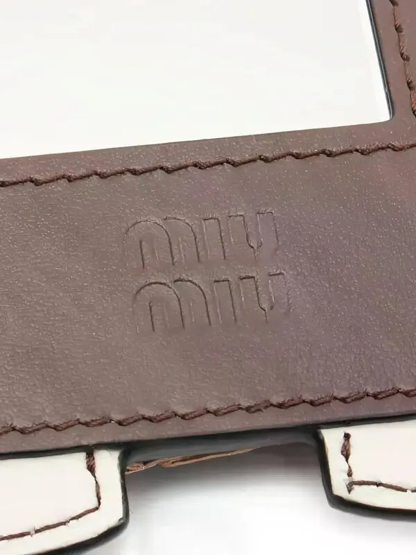 Miu Miu Leather Keyring