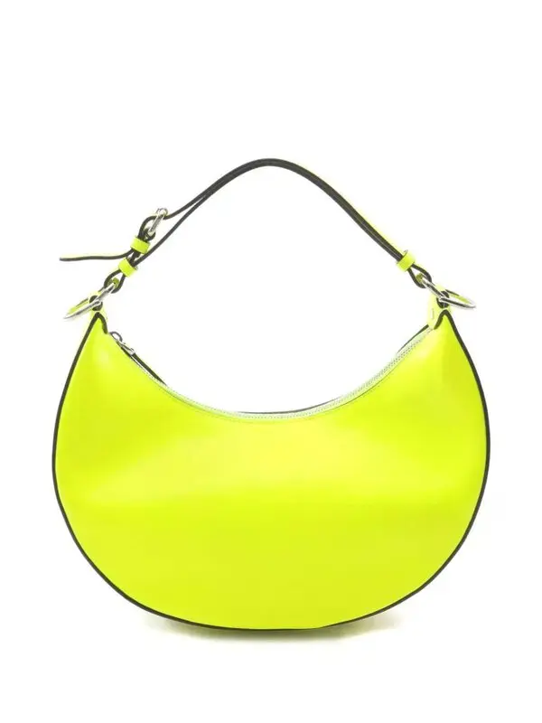 Fendi 2010s Crescent Leather Handbag