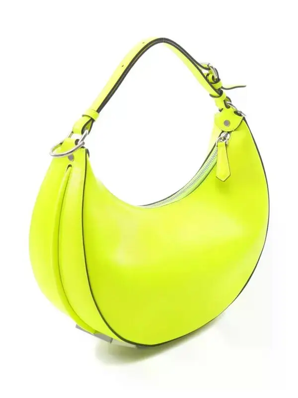 Fendi 2010s Crescent Leather Handbag
