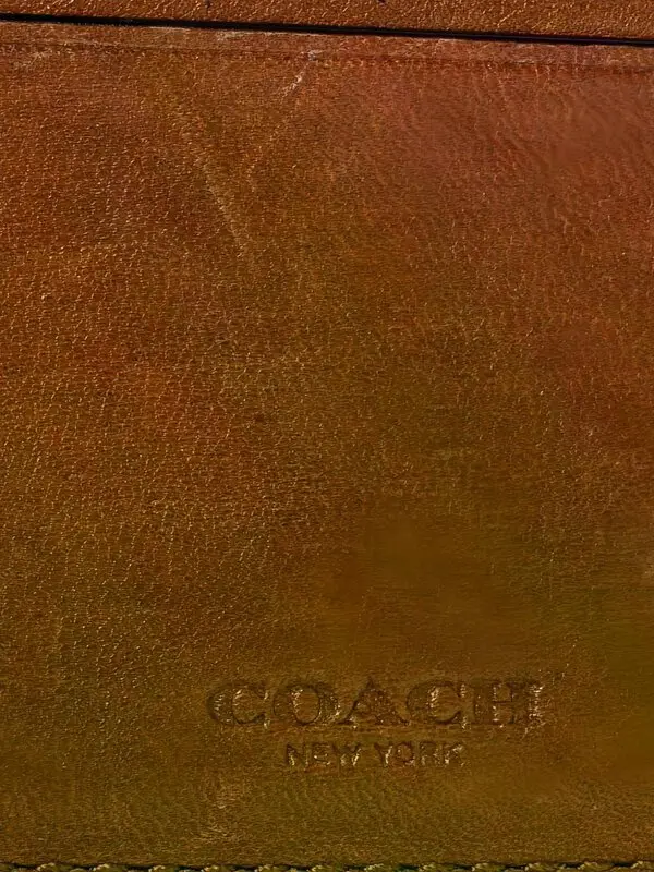 COACH VINTAGE Pre-owned Leather Wallet
