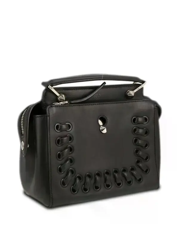 Fendi 2010s Dotcom Two-way Shoulder Bag - Black