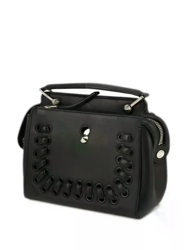 Fendi 2010s Dotcom Two-way Shoulder Bag - Black