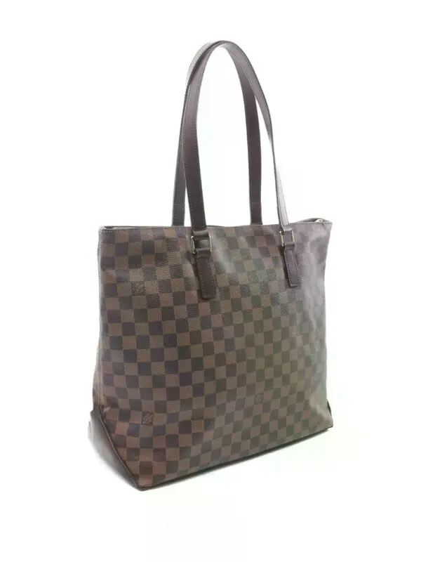 LOUIS VUITTON 2006 Cabas Mezzo Tote Bag - Brown