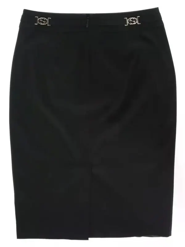 Gucci 1990s Gg Pencil Skirt