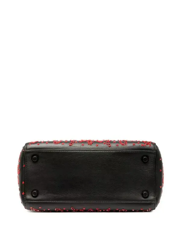 Dior 2018 Medium Lady Satchel - Black