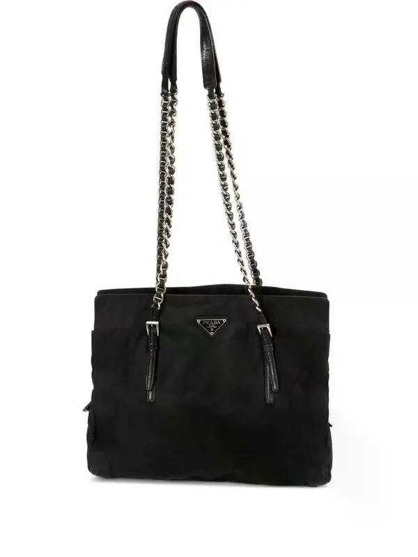 Prada 2000s Tessuto Tote