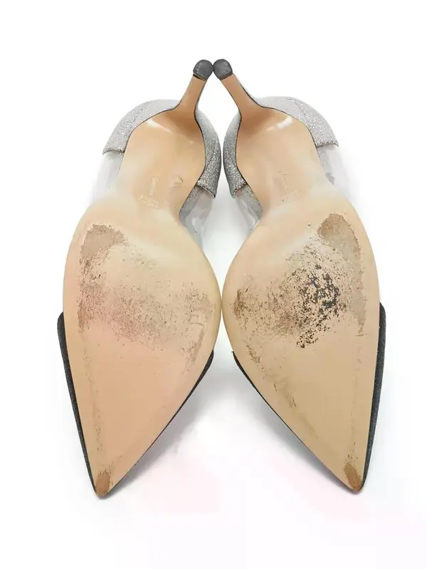 GIANVITO ROSSI 105mm Glitter Pumps