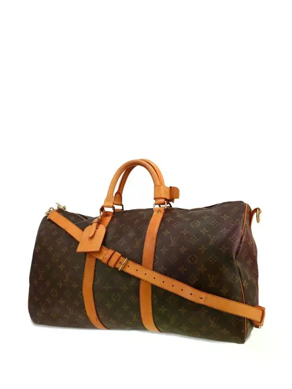 LOUIS VUITTON Keepall 50 Monogram Canvas Holdall - Brown