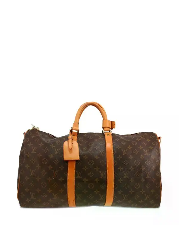 LOUIS VUITTON Keepall 50 Monogram Canvas Holdall - Brown
