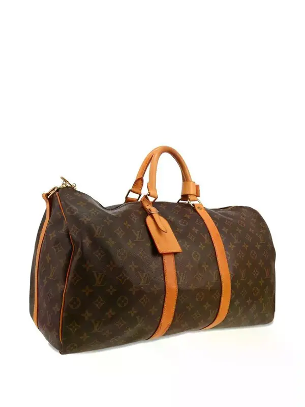LOUIS VUITTON Keepall 50 Monogram Canvas Holdall - Brown