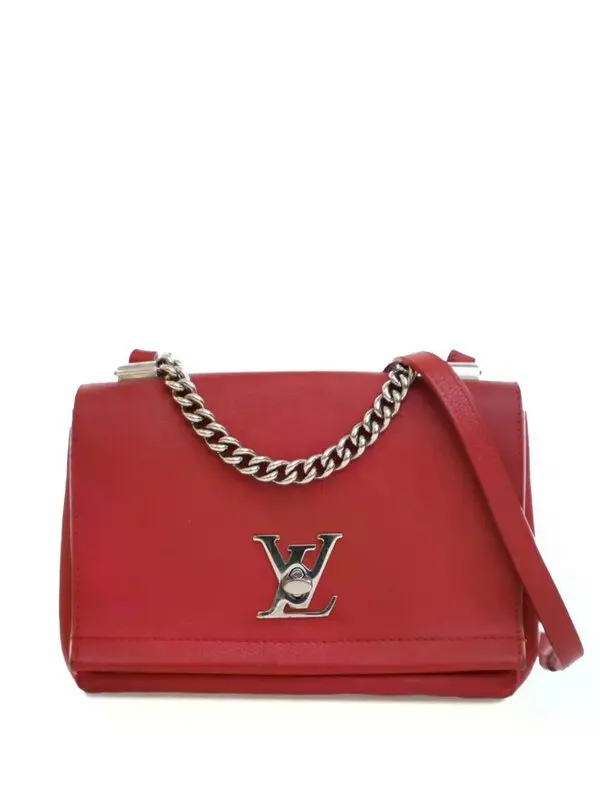 LOUIS VUITTON 2015 Lockme Ii Bb Satchel - Red