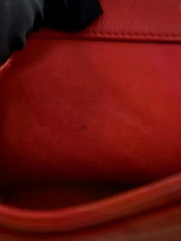LOUIS VUITTON 2015 Lockme Ii Bb Satchel - Red