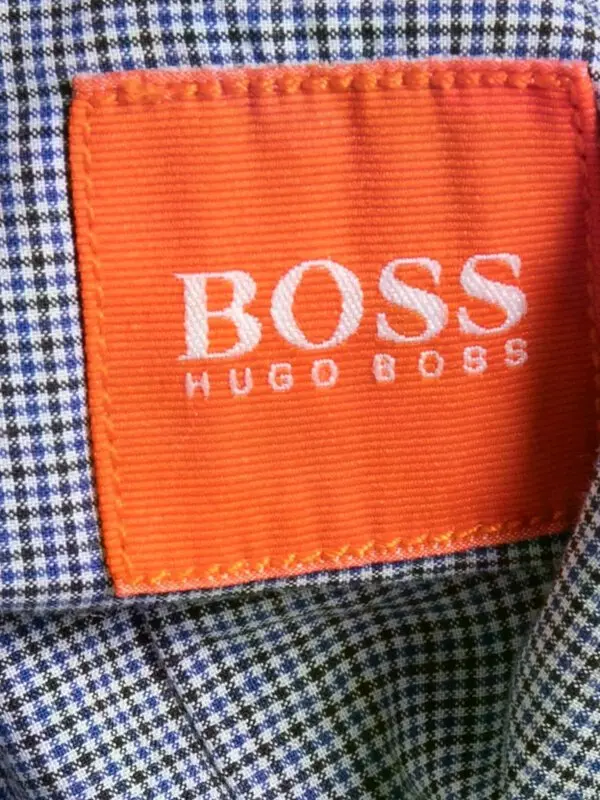 BOSS Cotton Checked Shirt