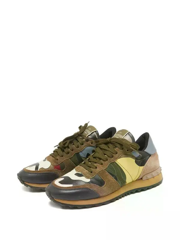 Valentino Garavani Rockrunner Camouflage Sneakers