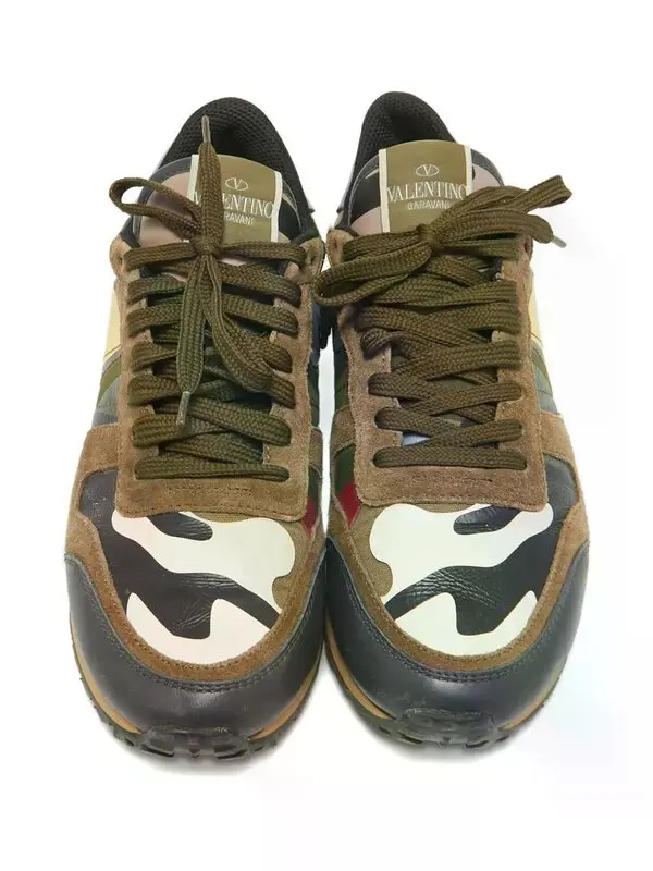 Valentino Garavani Rockrunner Camouflage Sneakers