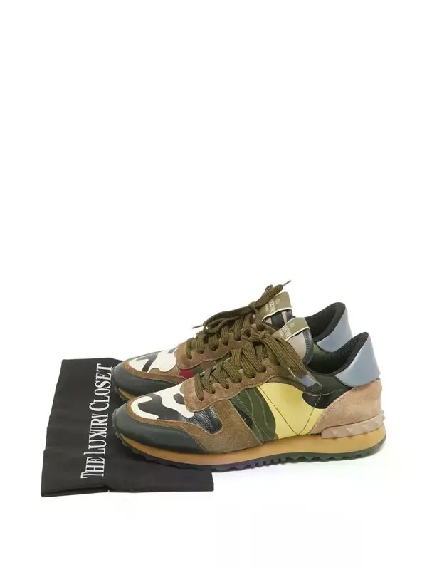 Valentino Garavani Rockrunner Camouflage Sneakers