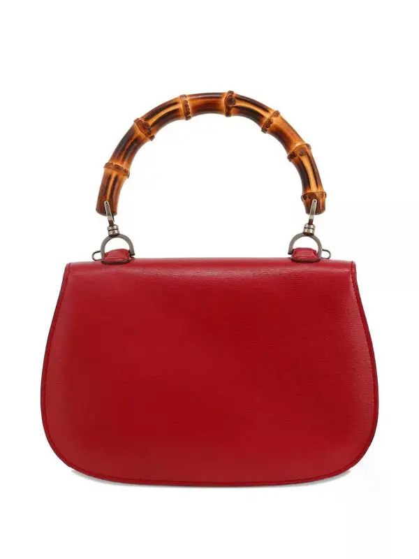 Gucci Bamboo Tote - Red