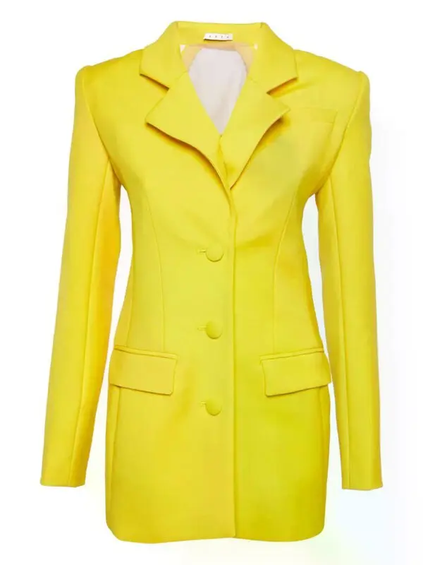AREA Crystal-embellished Blazer Dress
