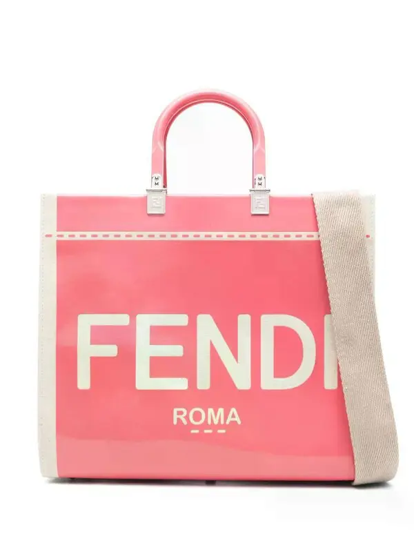 Fendi Sunshine Tote Bag - Neutrals