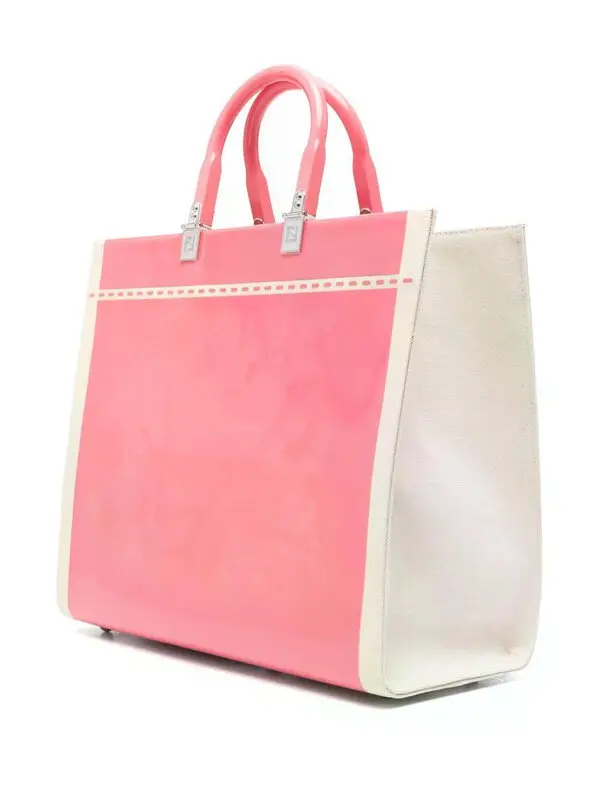 Fendi Sunshine Tote Bag - Neutrals