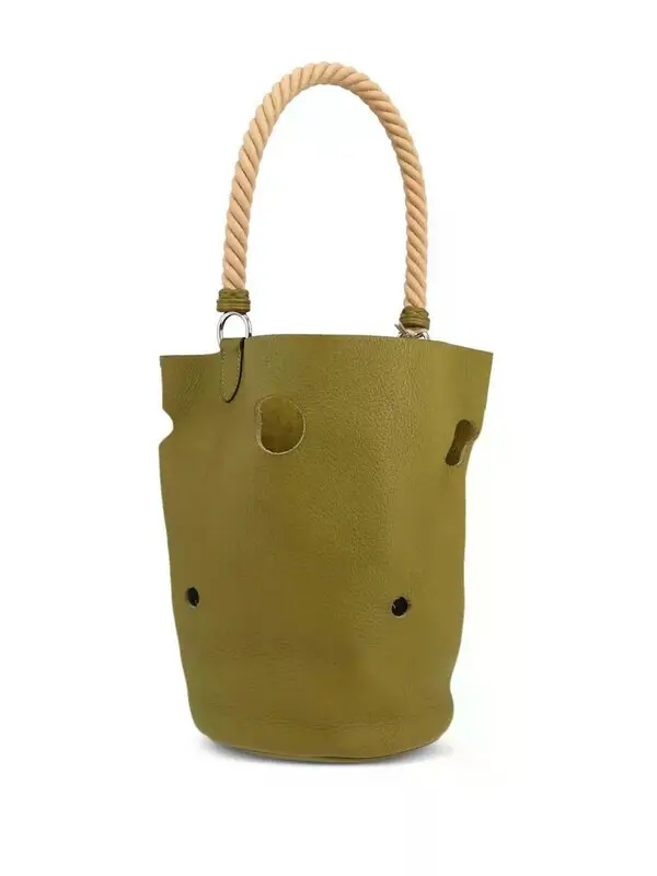 Hermès 2007 Mangeoire Bucket Bag - Green