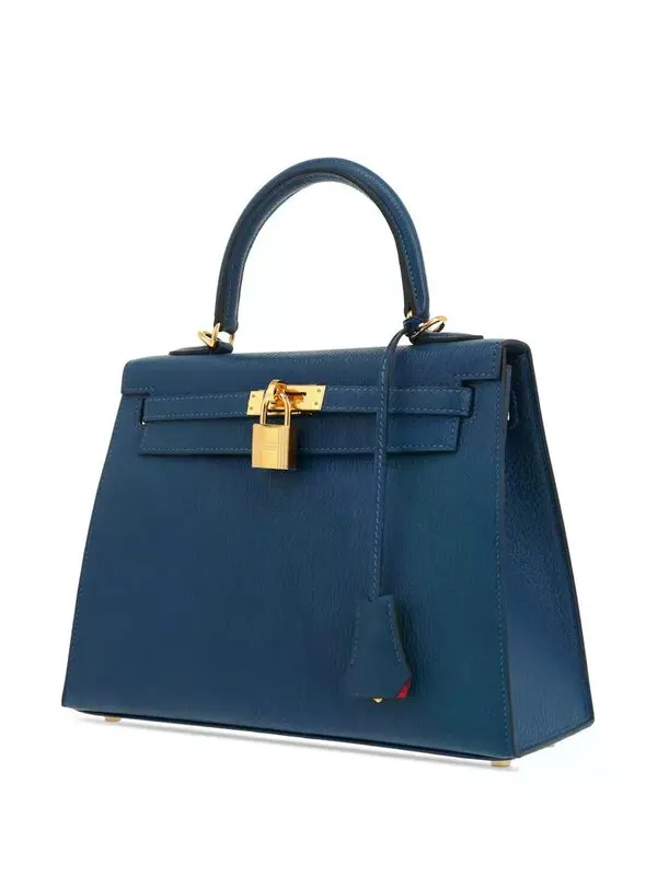 Hermès 2024 Kelly Handbag - Blue