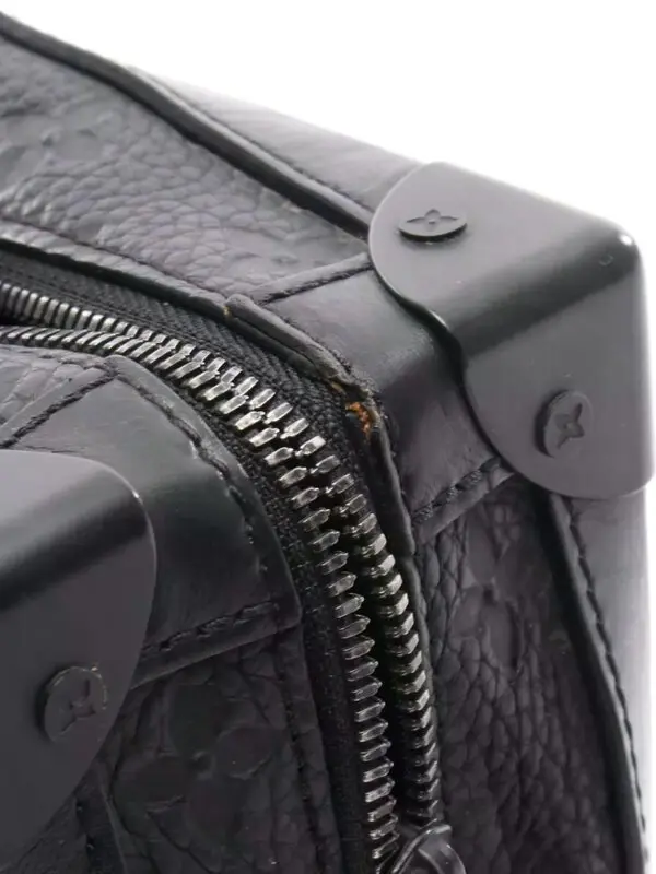LOUIS VUITTON 2019 Soft Trunk Monogram Shoulder Bag - Black